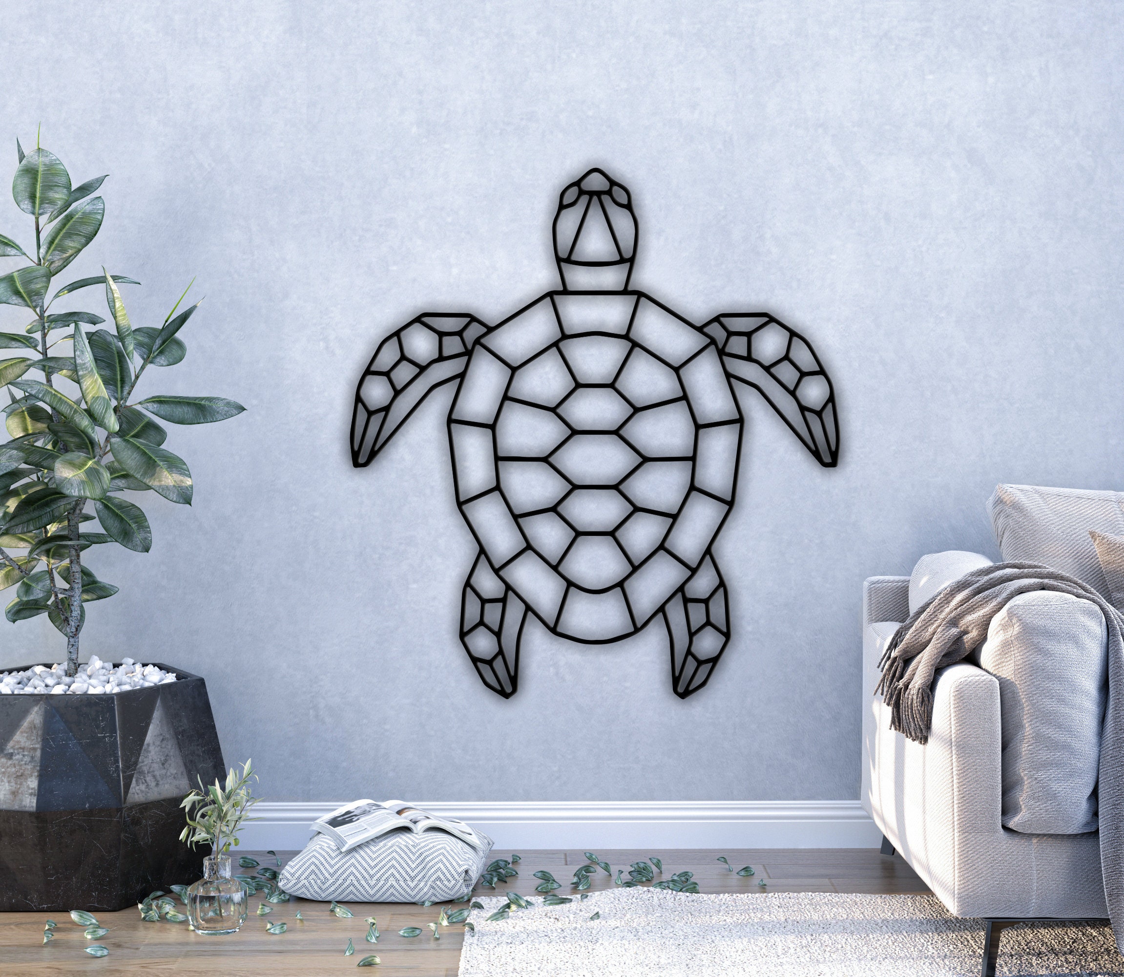 Tortoise Svg, Metal Wall Art, Svg Files, Svg, Home Decoration, Laser ...