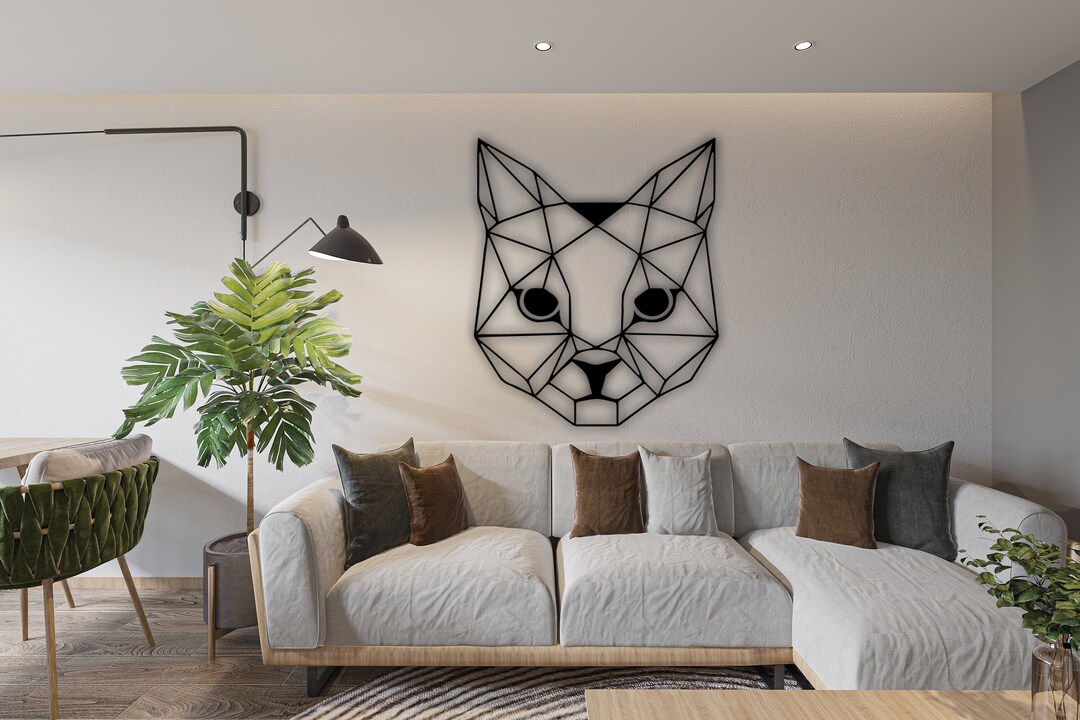 Cat Svg, Metal Wall Art, Svg Files, Svg, Home Decoration, Laser Cut ...