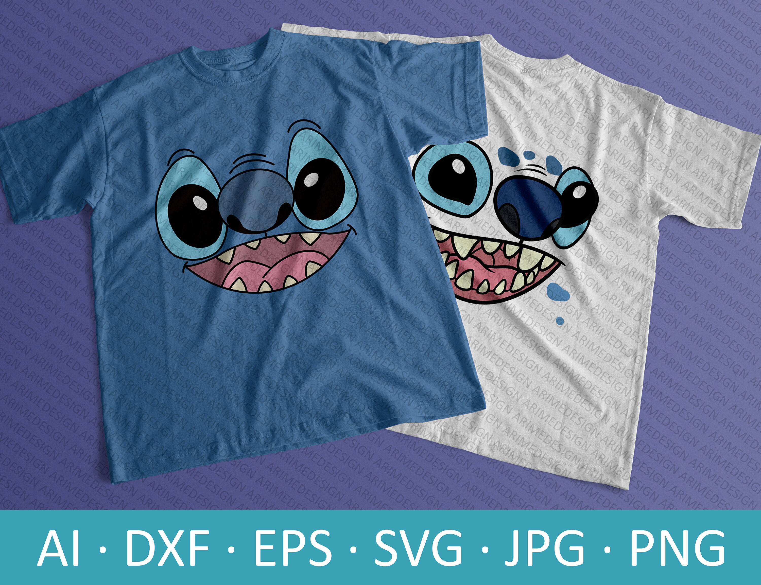 Stitch Svg / Stitch Face Cricut Vector Bundle / Lilo & Stitch - Etsy UK