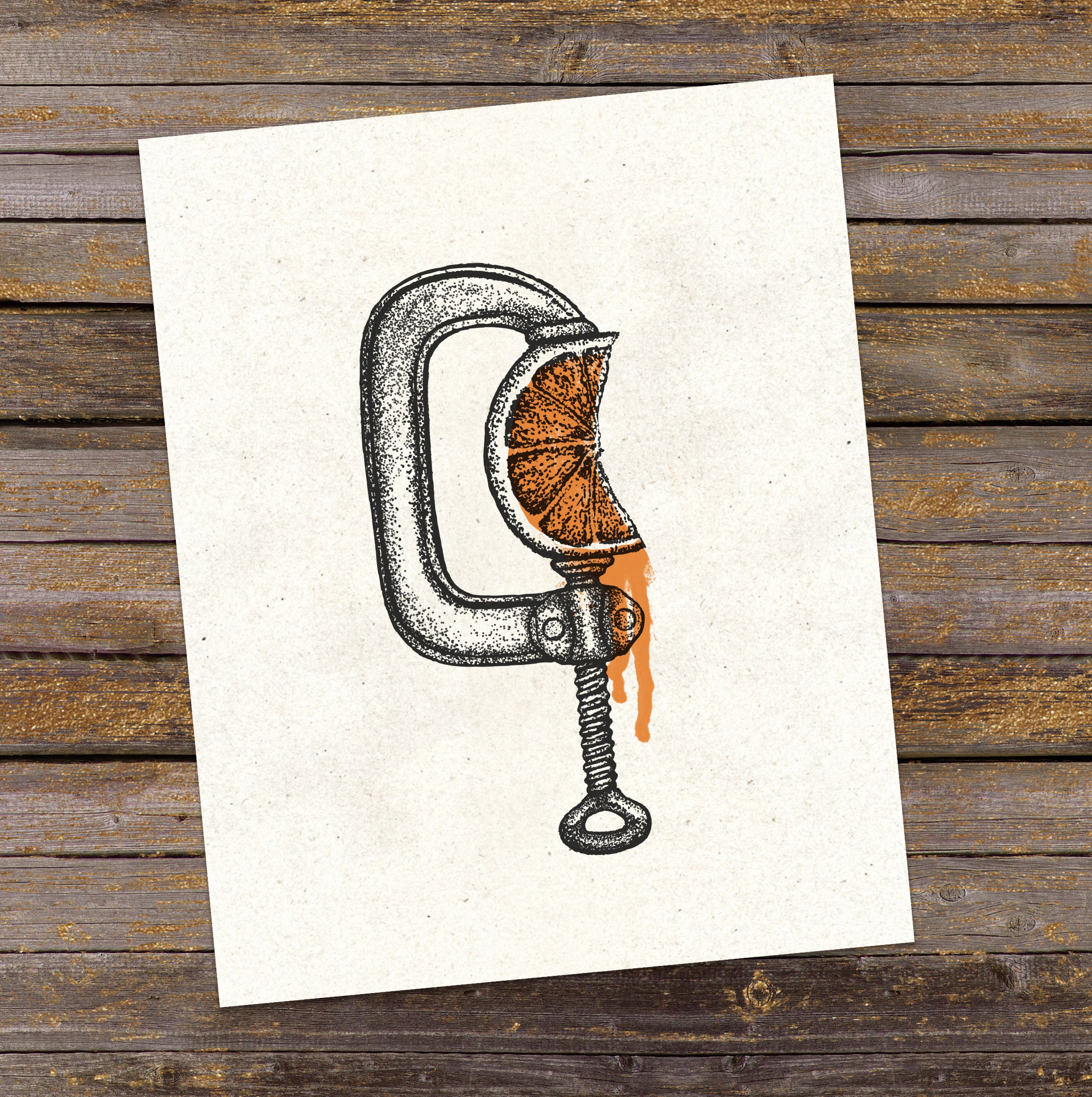 The Juice is Worth the Squeeze | Art Print, Unframed - Etsy
