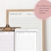 Minimalist Checklist | Acrylic Board Checklist | Printable Checklist ...