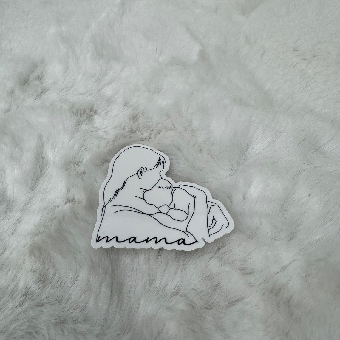 Mama Baby Sticker | Mama Sticker | Water Bottle Sticker - Etsy