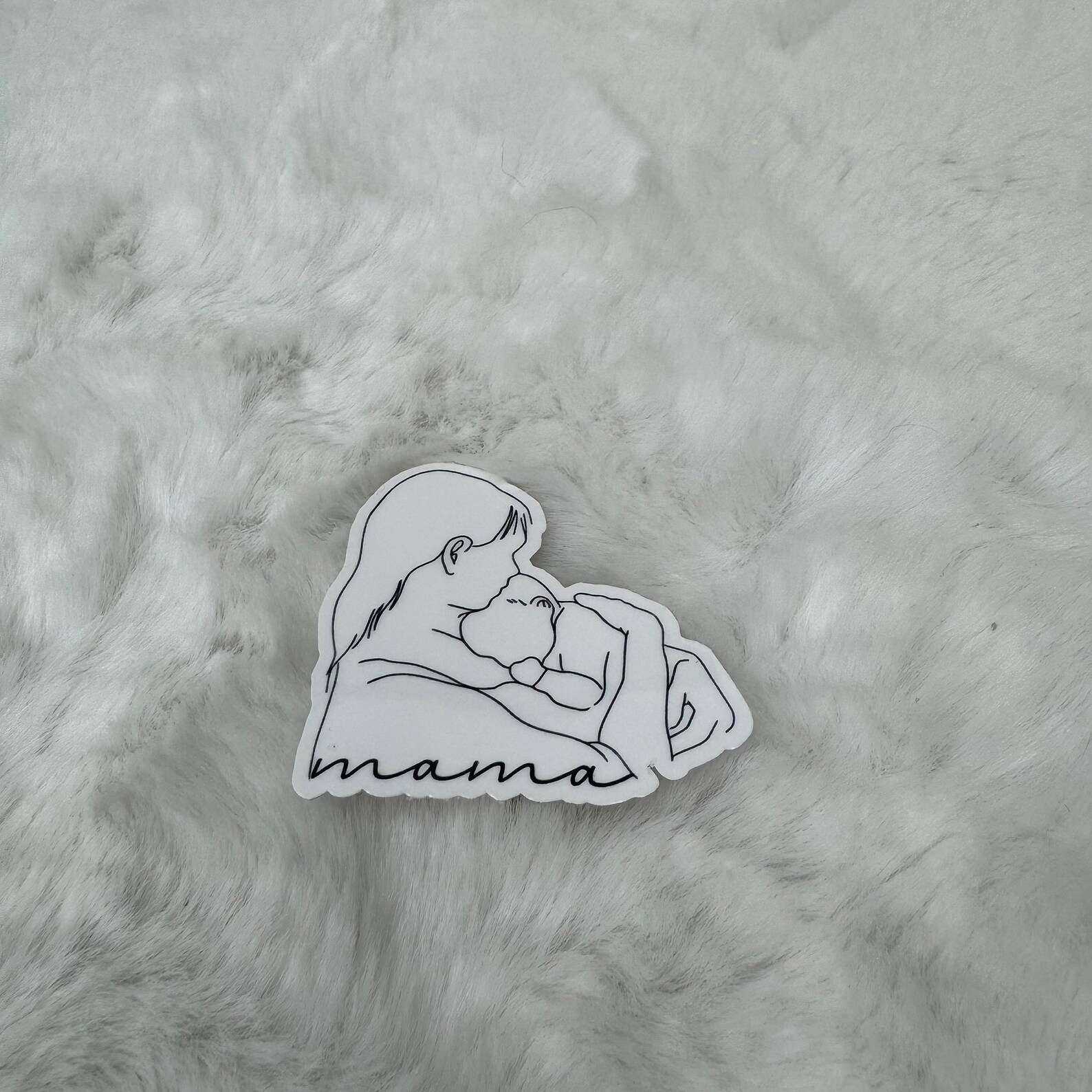 Mama Baby Sticker | Mama Sticker | Water Bottle Sticker - Etsy