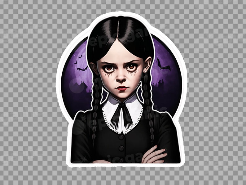 Wednesday Addams Png Addams Family Png Jenna Ortega Png - Etsy Norway
