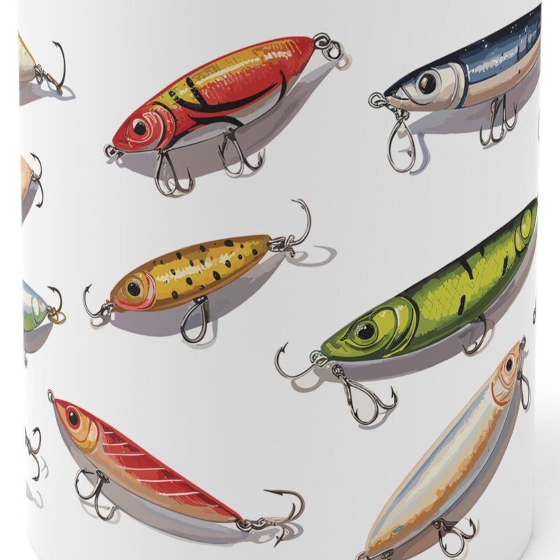 Fishing Lure Mug - Etsy