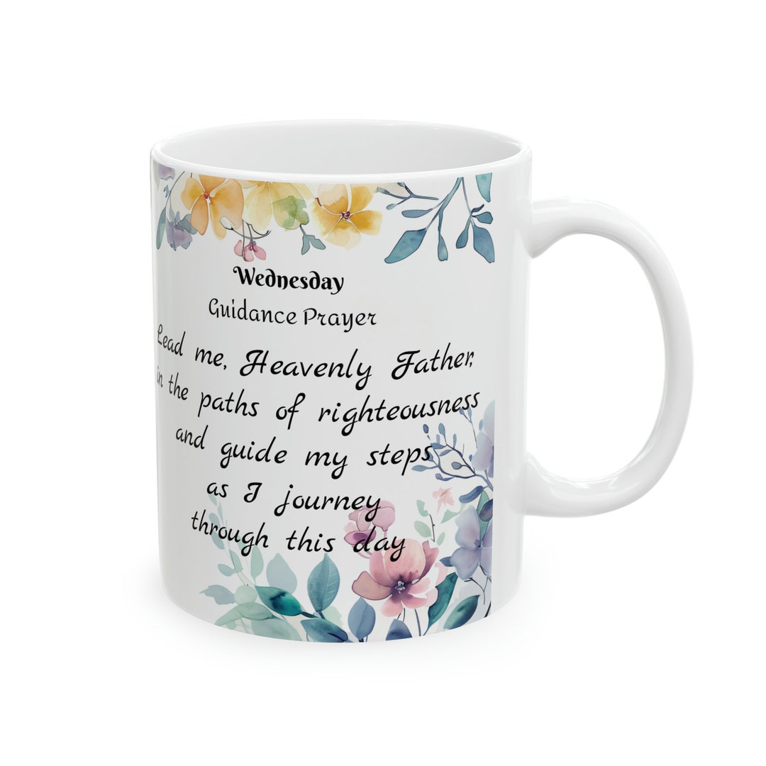 Wednesday Guidance Prayer Mug - Etsy
