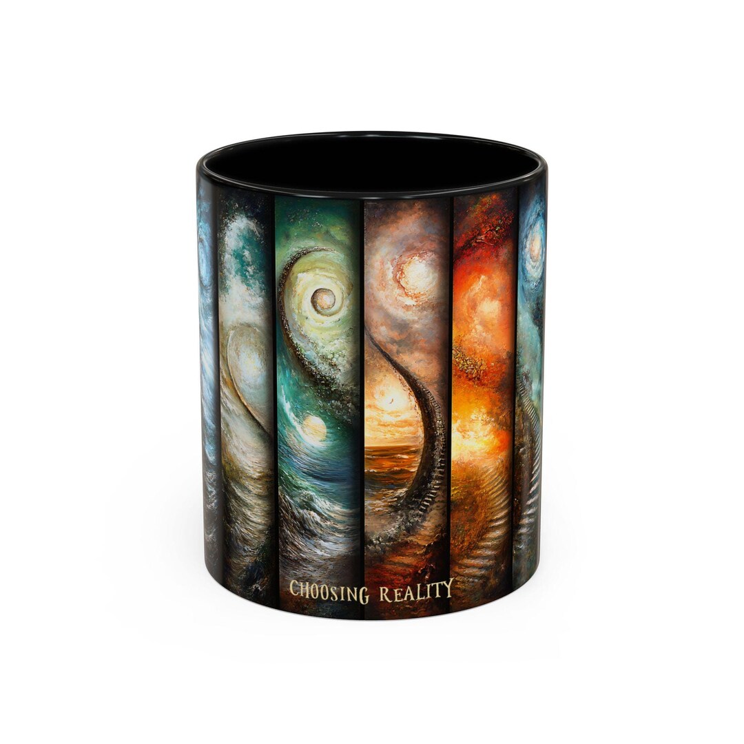Choosing Reality Abstract Pathways of Life Psychedelic Art Accent ...