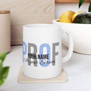 Personalized Professor Mug: Custom Educator Gift - Etsy