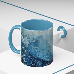 Mermaid Coffee Mug: Ocean Fantasy Ceramic Mug (11oz) - Etsy