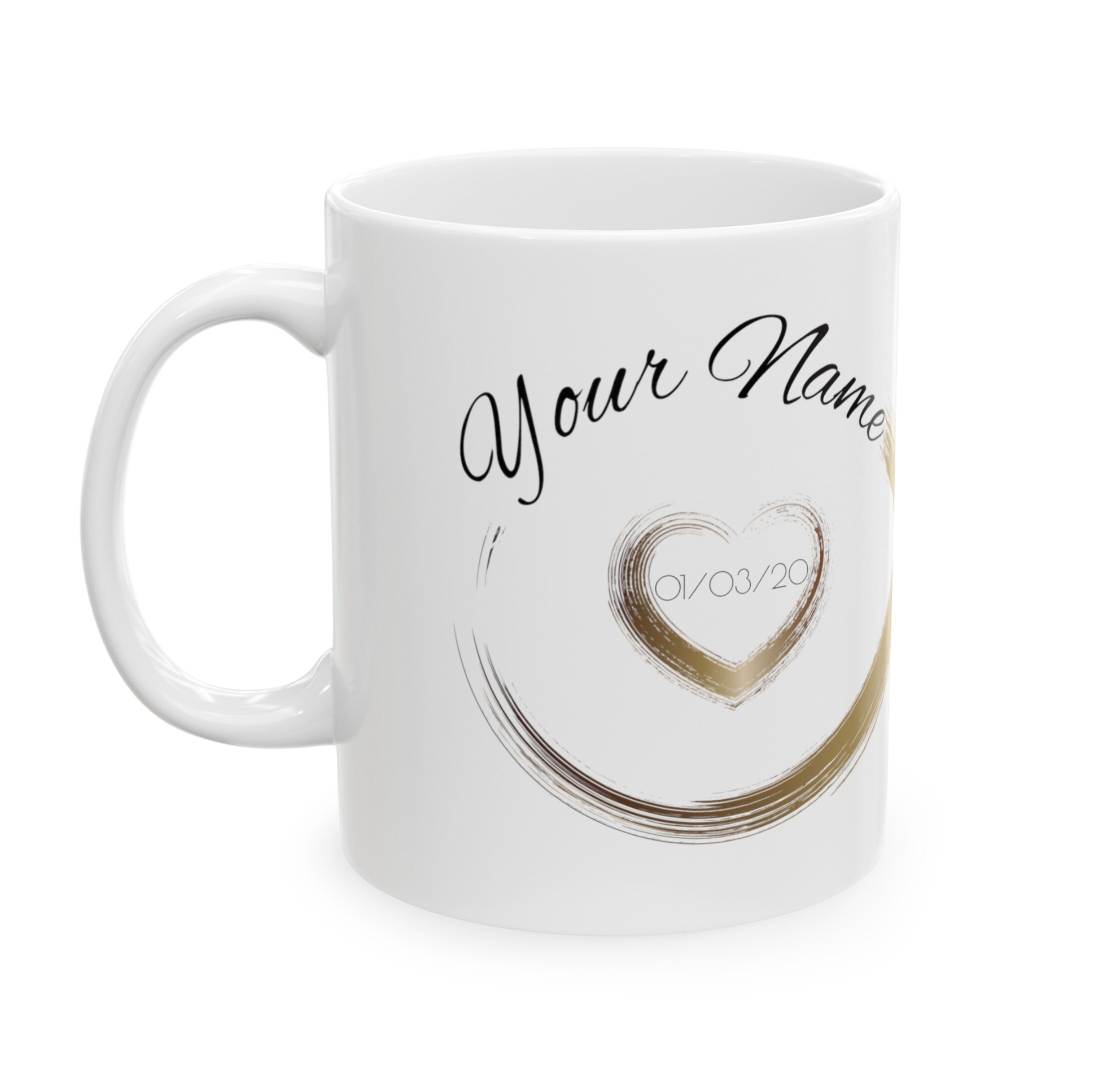 Personalized Infinity Symbol Mug With Custom Names Gift for Her, Custom ...