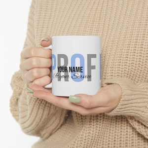 Personalized Professor Mug: Custom Educator Gift - Etsy