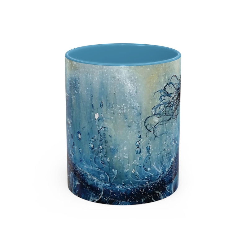 Mermaid Coffee Mug: Ocean Fantasy Ceramic Mug (11oz) - Etsy