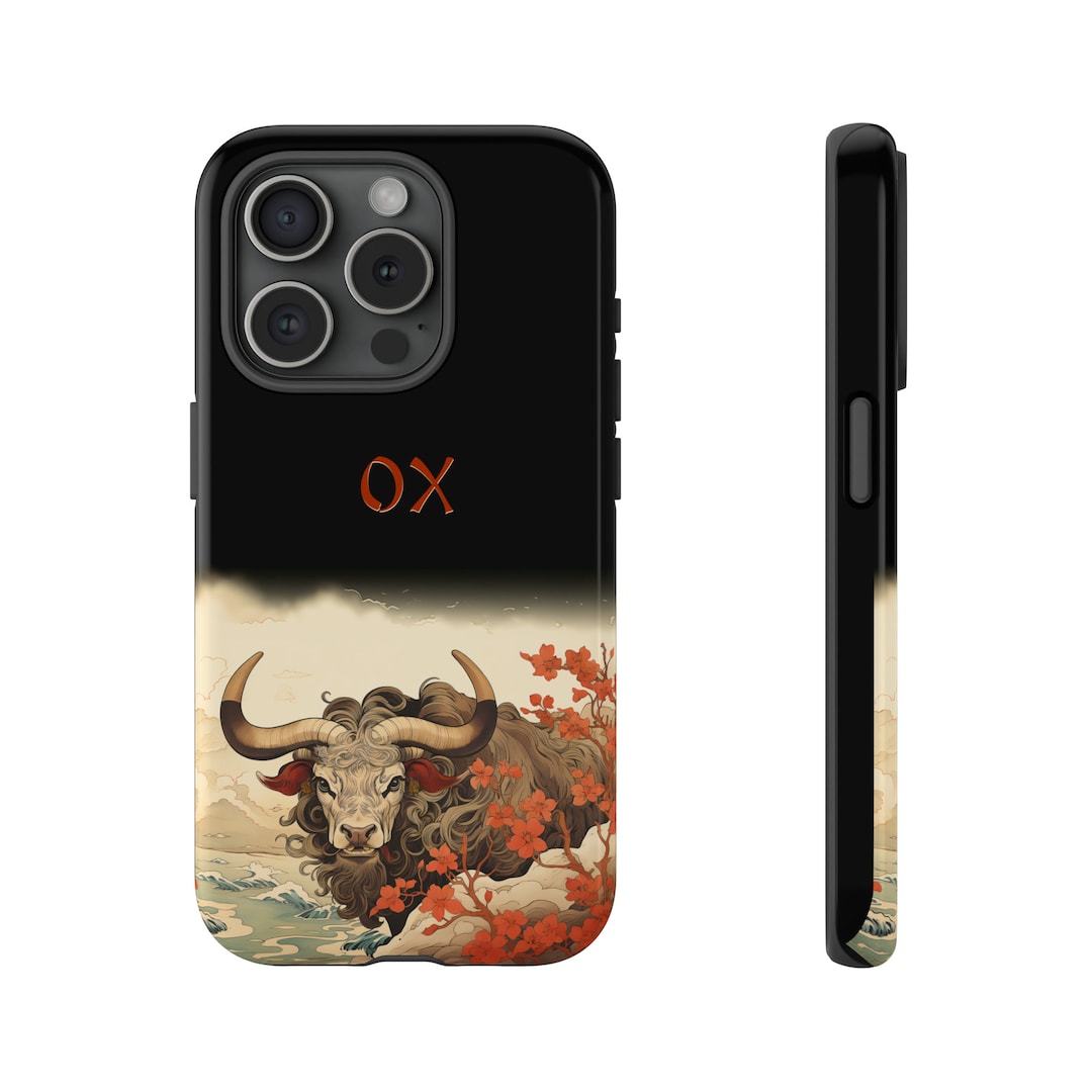IPhone Case Ox Zodiac Year Sign - Etsy
