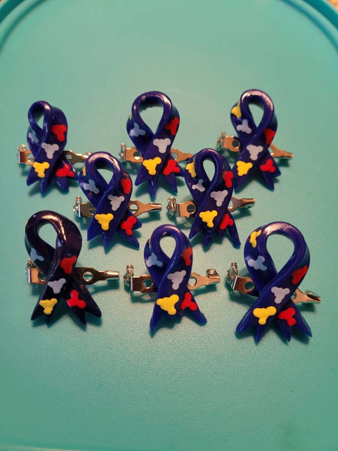 Puzzles (autism) Awareness Ribbon Pin - Etsy