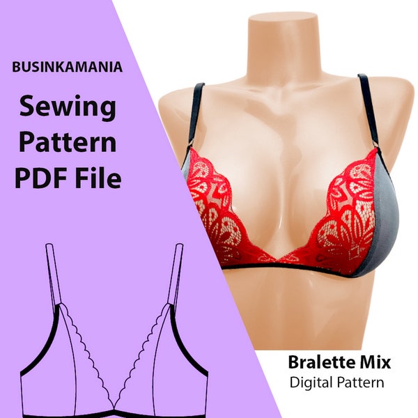 Lingerie Sewing Pattern Etsy