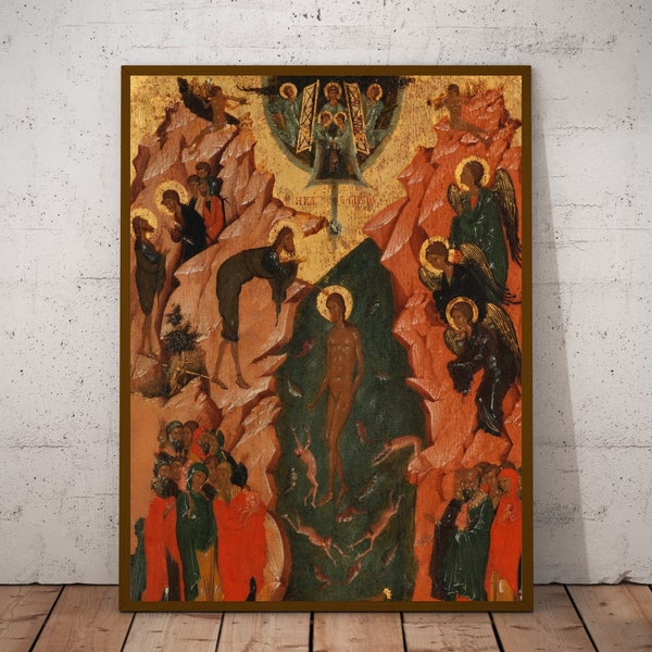 Harrowing of Hell Icon Print - Etsy