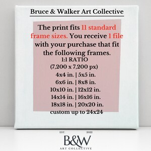 Vintage Red Minimalist Painting | Square Abstract Art | Texture Beige ...
