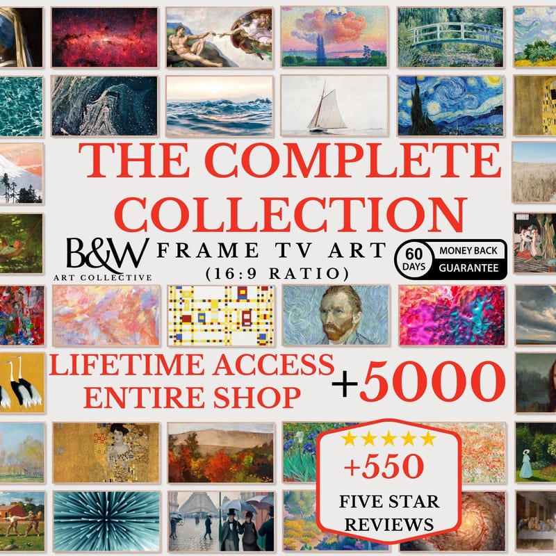 Frame Tv Artwork Flowers - Etsy