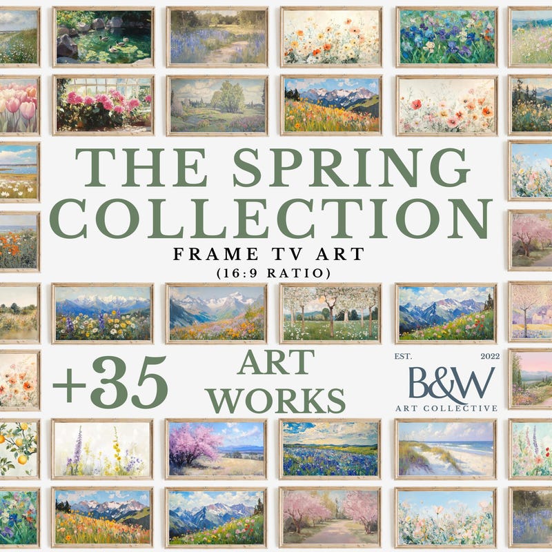 Wall Art Spring Prints - Etsy UK