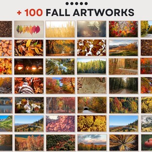 Frame TV Art Set of +100 | Autumn Fall Collection | Frame Tv Art Autumn ...