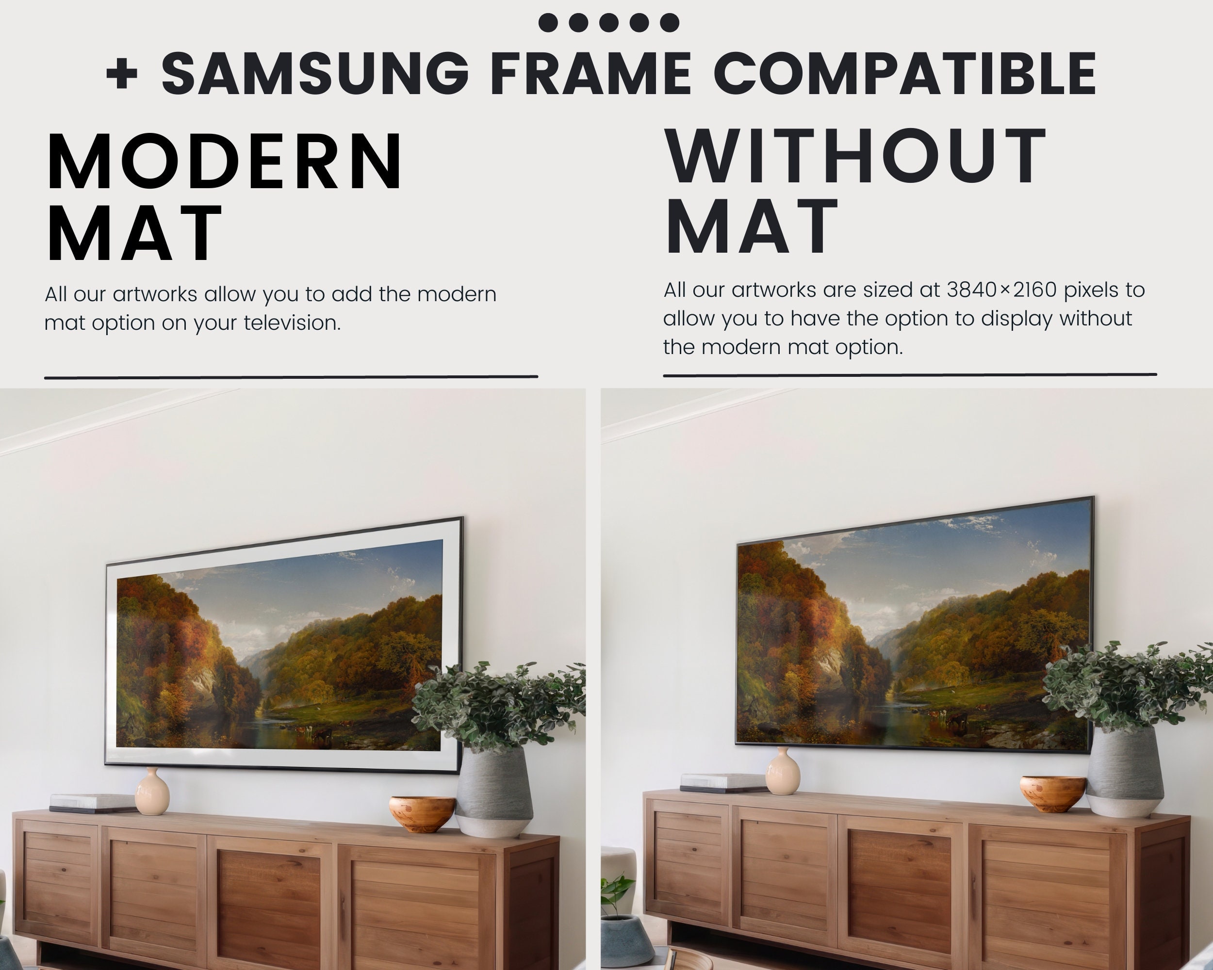 Frame TV Art Set of +100 | Vintage Fall Collection | Frame Tv Art ...