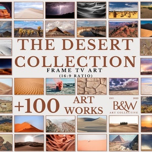 Frame TV Art Set of +100 | Desert Collection | Frame Tv Art Desert ...
