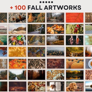 Frame TV Art Set of +100 | Autumn Fall Collection | Frame Tv Art Autumn ...