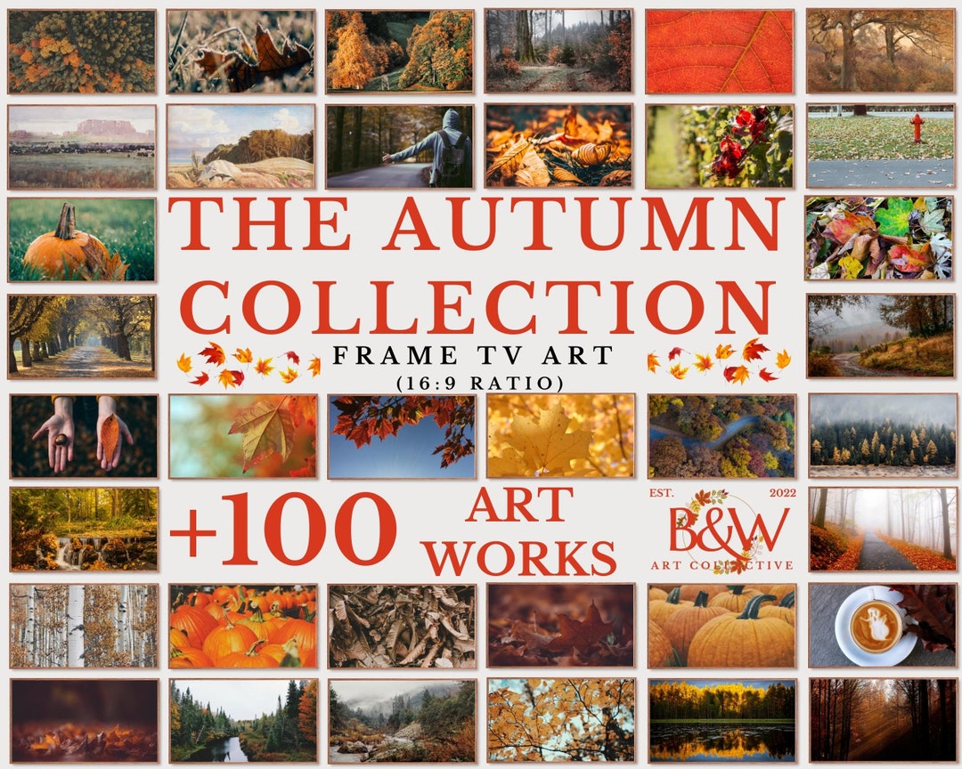 Frame TV Art Set of +100 | Autumn Fall Collection | Frame Tv Art Autumn ...
