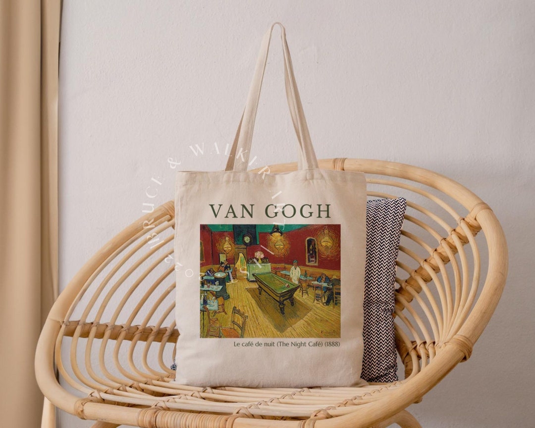 Vincent Van Gogh Tote Bag, the Night Cafe Tote Bag, Tote Bag Van Gogh ...
