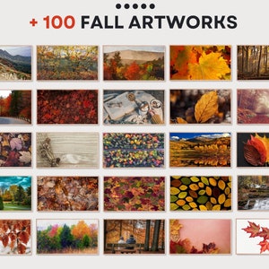 Frame TV Art Set of +100 | Autumn Fall Collection | Frame Tv Art Autumn ...