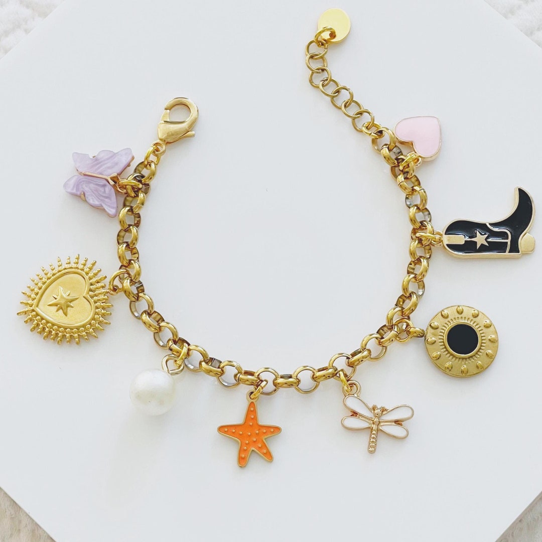 Multi-charm: Build Your Own Custom Charm Bracelet,charm Jewelry,jingly ...
