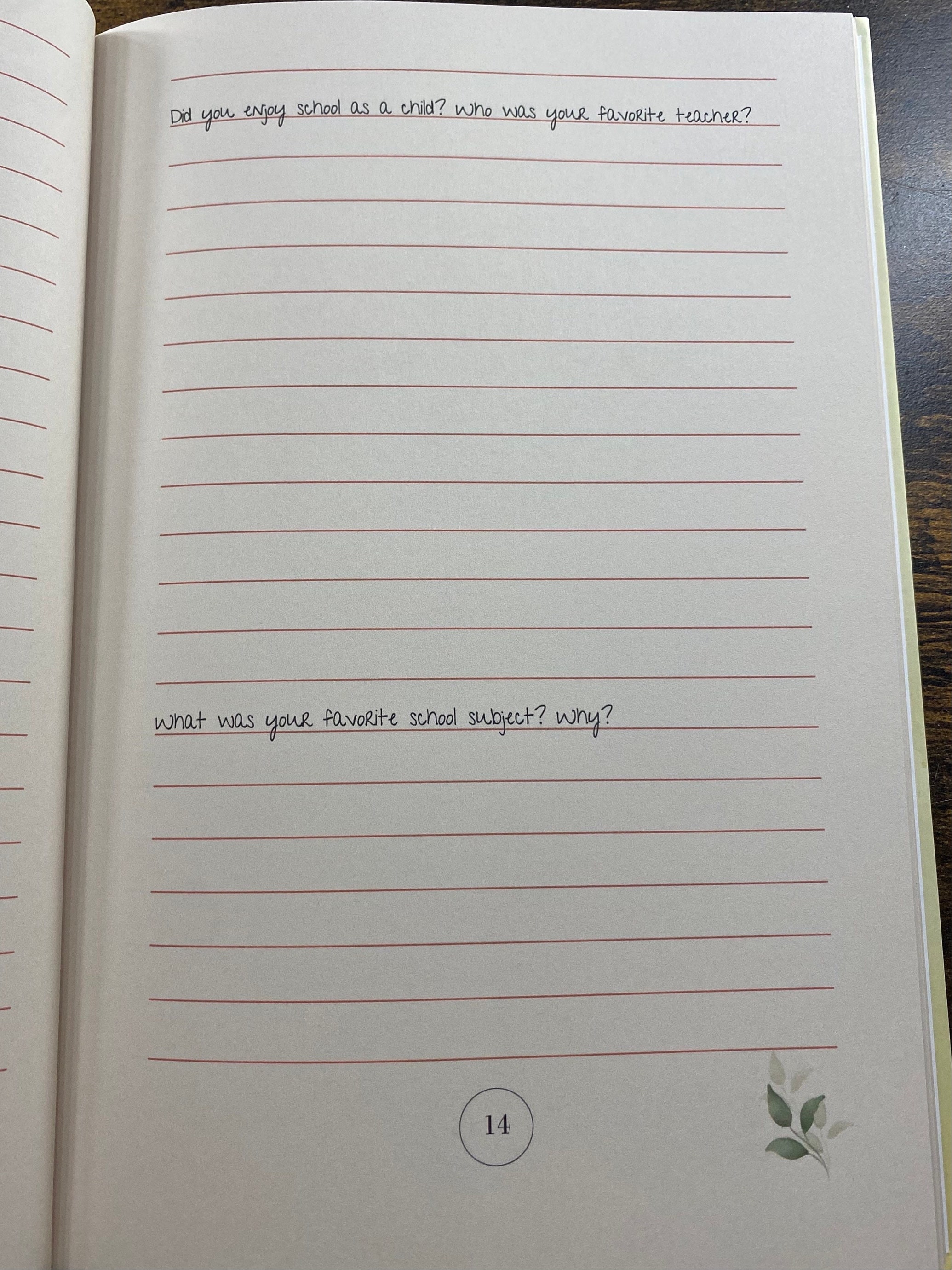 Story of a Lifetime Journal: A Guided Memoir Style Journal With Time ...