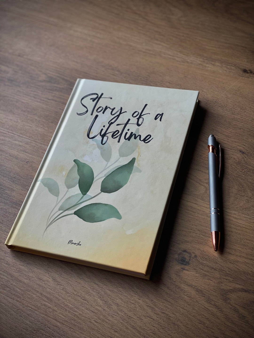 Story of a Lifetime Journal: A Guided Memoir Style Journal With Time ...