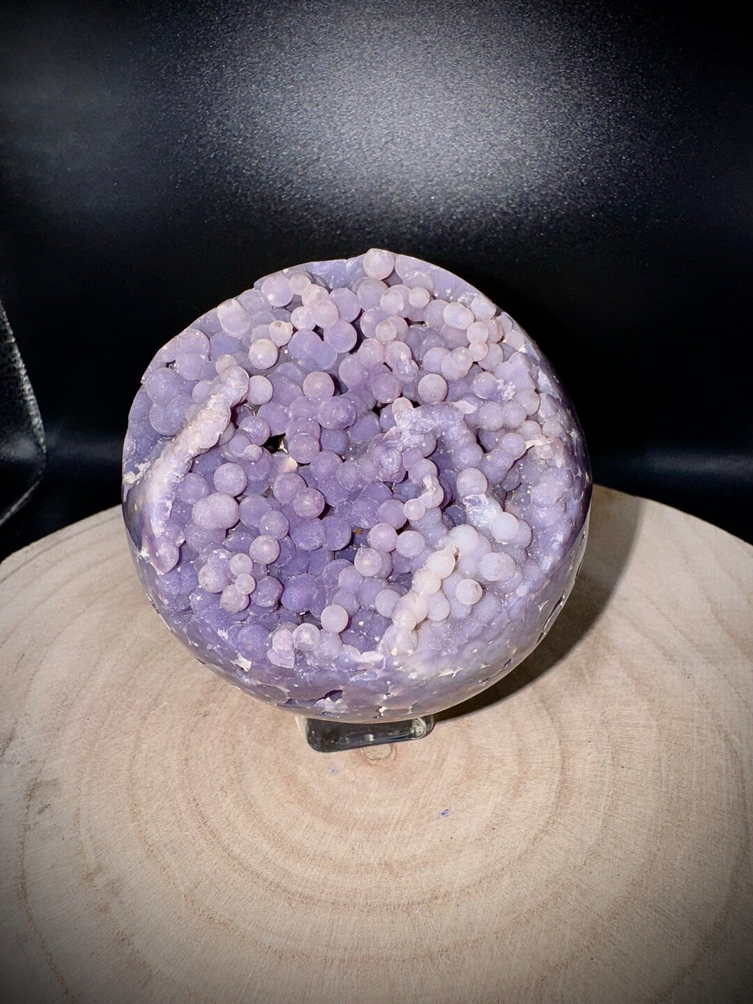 Magical XL Grape Agate/sphere Chalcedony Ball - Etsy