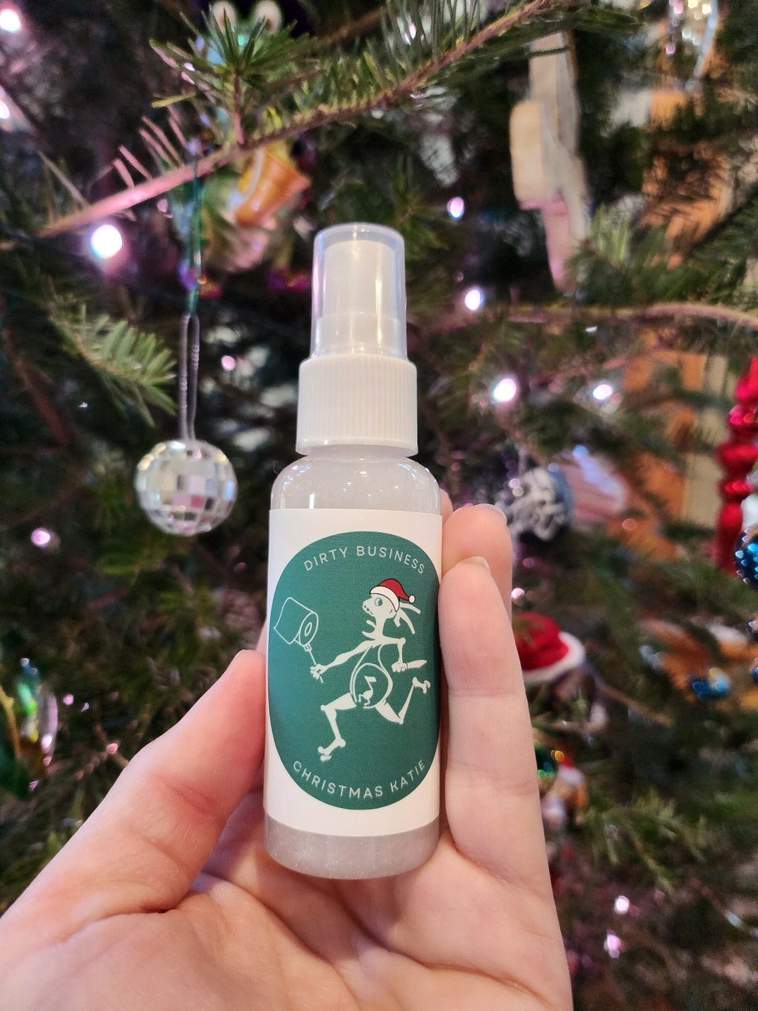 Christmas Katie Dirty Business Essential Oil Bathroom Spray - Etsy