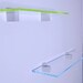 Clear Floating Wall Shelf With Transparent Lime Trim - Etsy