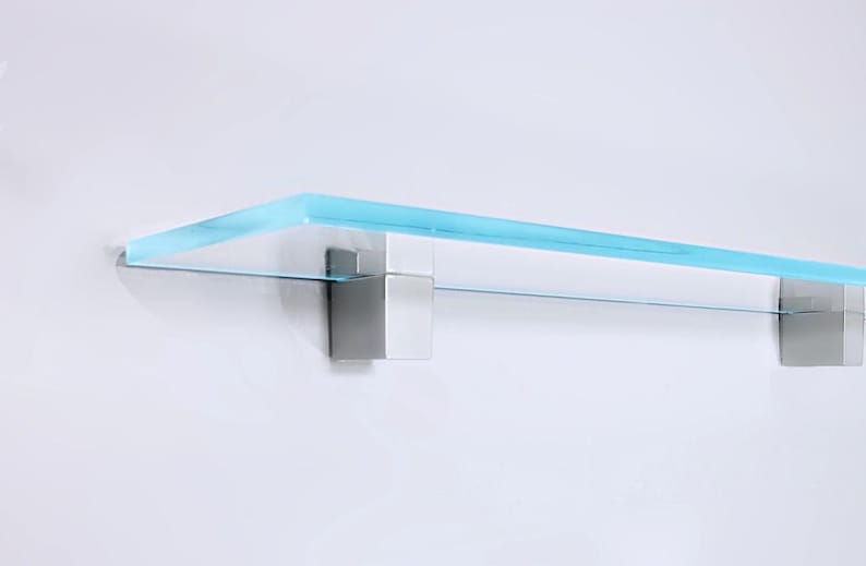 Clear Floating Wall Shelf With Transparent Lime Trim - Etsy