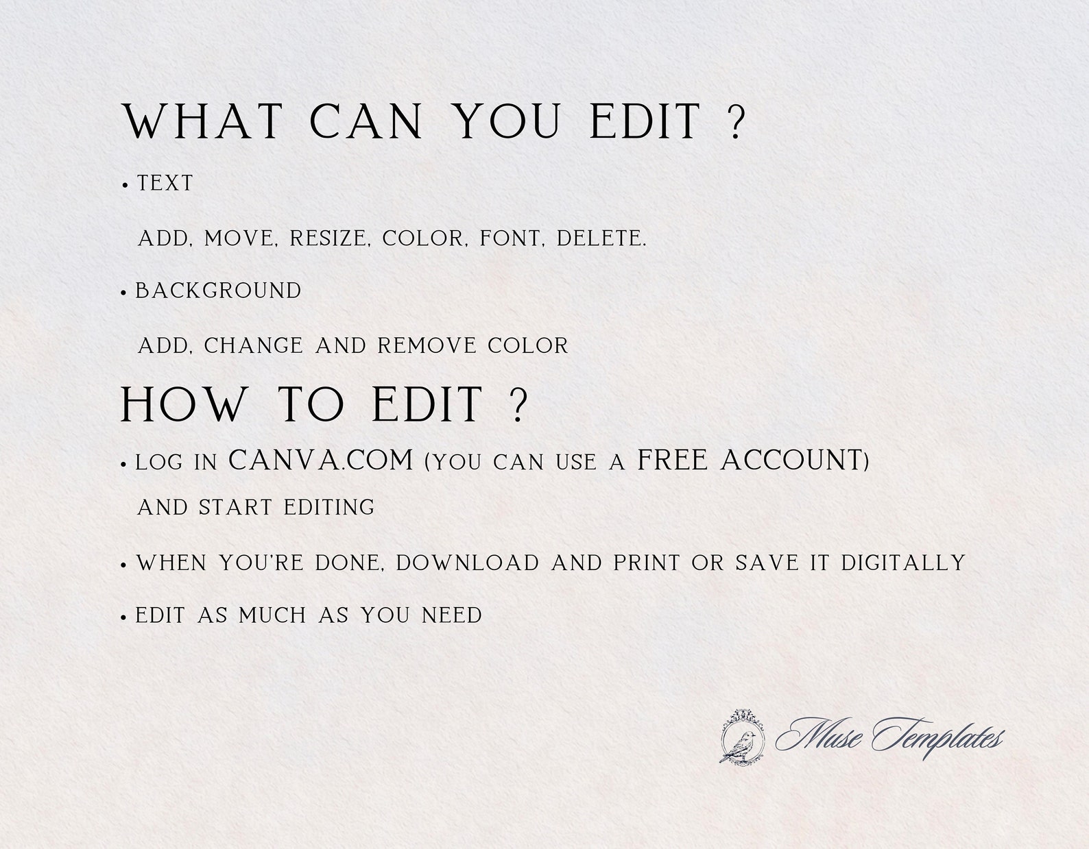 Baroque Invitation Template, Dust Blue Frame Wedding Invitation ...