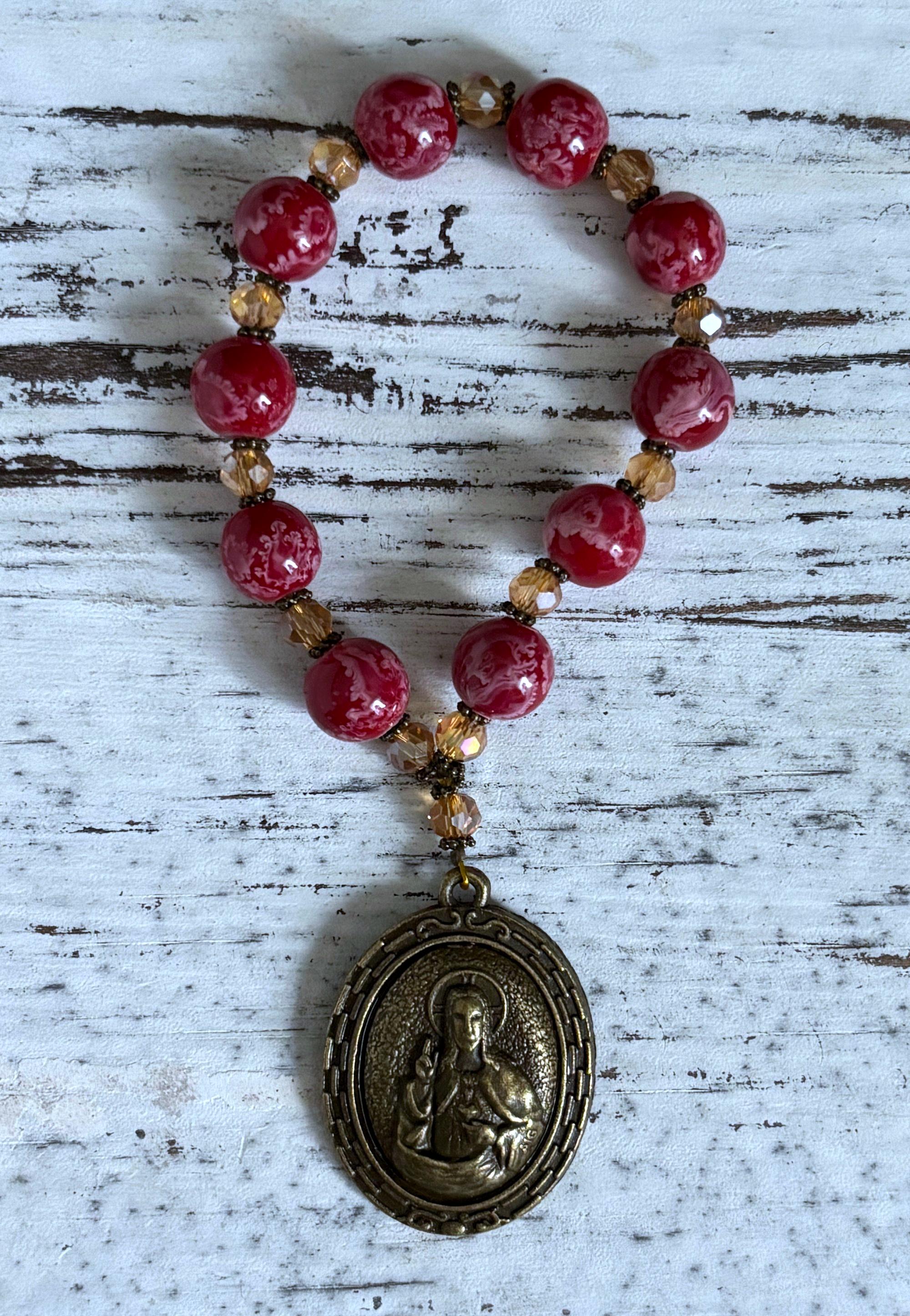 Surrender Novena Chaplet W How to Prayer Card Catholic Prayer Beads - Etsy