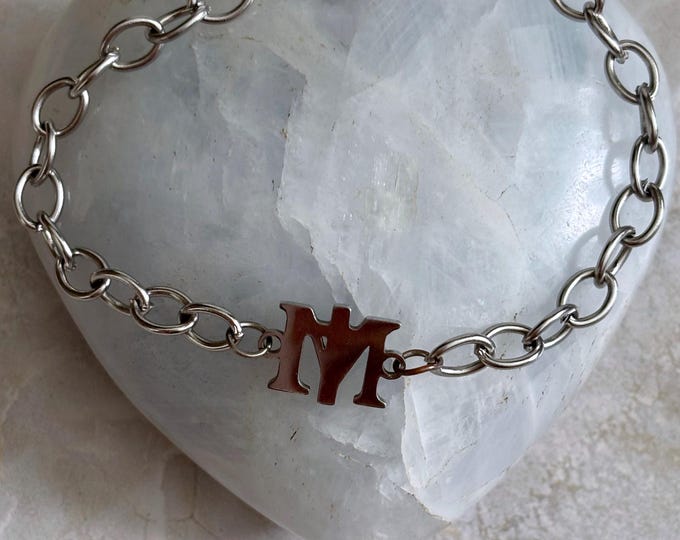 Marian Cross Bracelet, Marian Consecration, Catholic Bracelet, Catholic ...