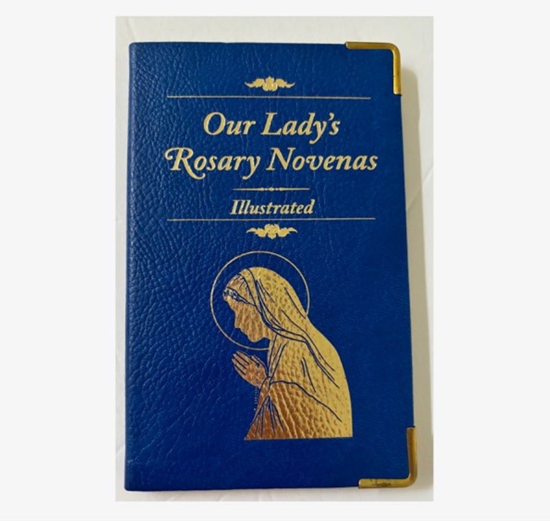 Our Lady's Rosary Novenas Full Color Catholic Prayer Book Blue ...
