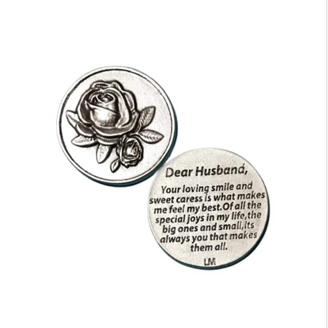 Husband Pocket Token You Are My Joy Marriage Anniversary Gift Coin - Etsy