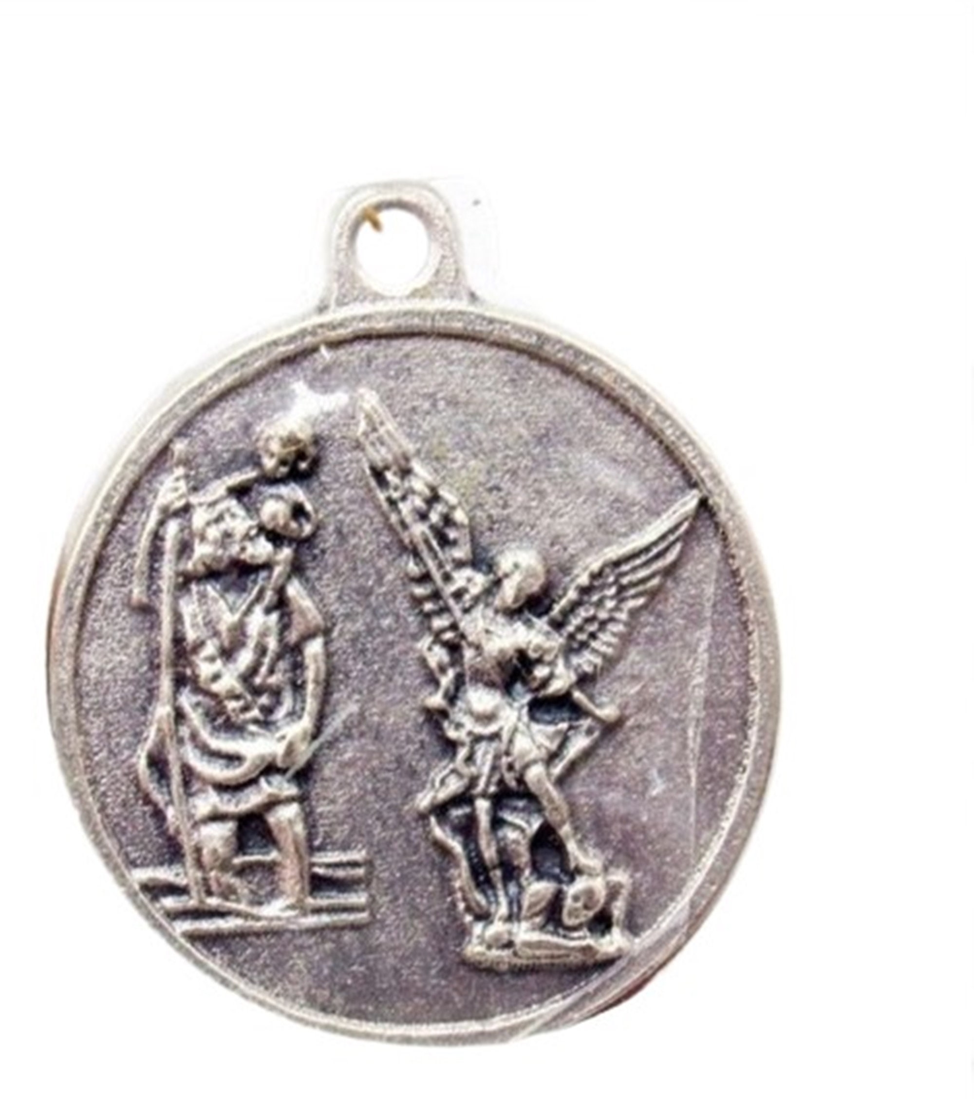 St. Michael Protect Me Laminated Traveler's Prayer Card With Double ...