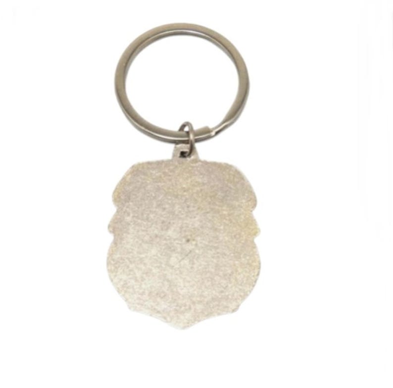 Archangel St. Michael Badge Key Chain Protect Us Protection Shield Key ...