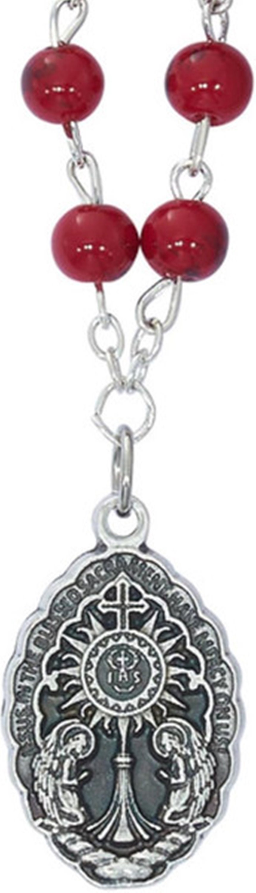 Blessed Sacrament Chaplet W How to Prayer Card Jesus Christ Devotional ...