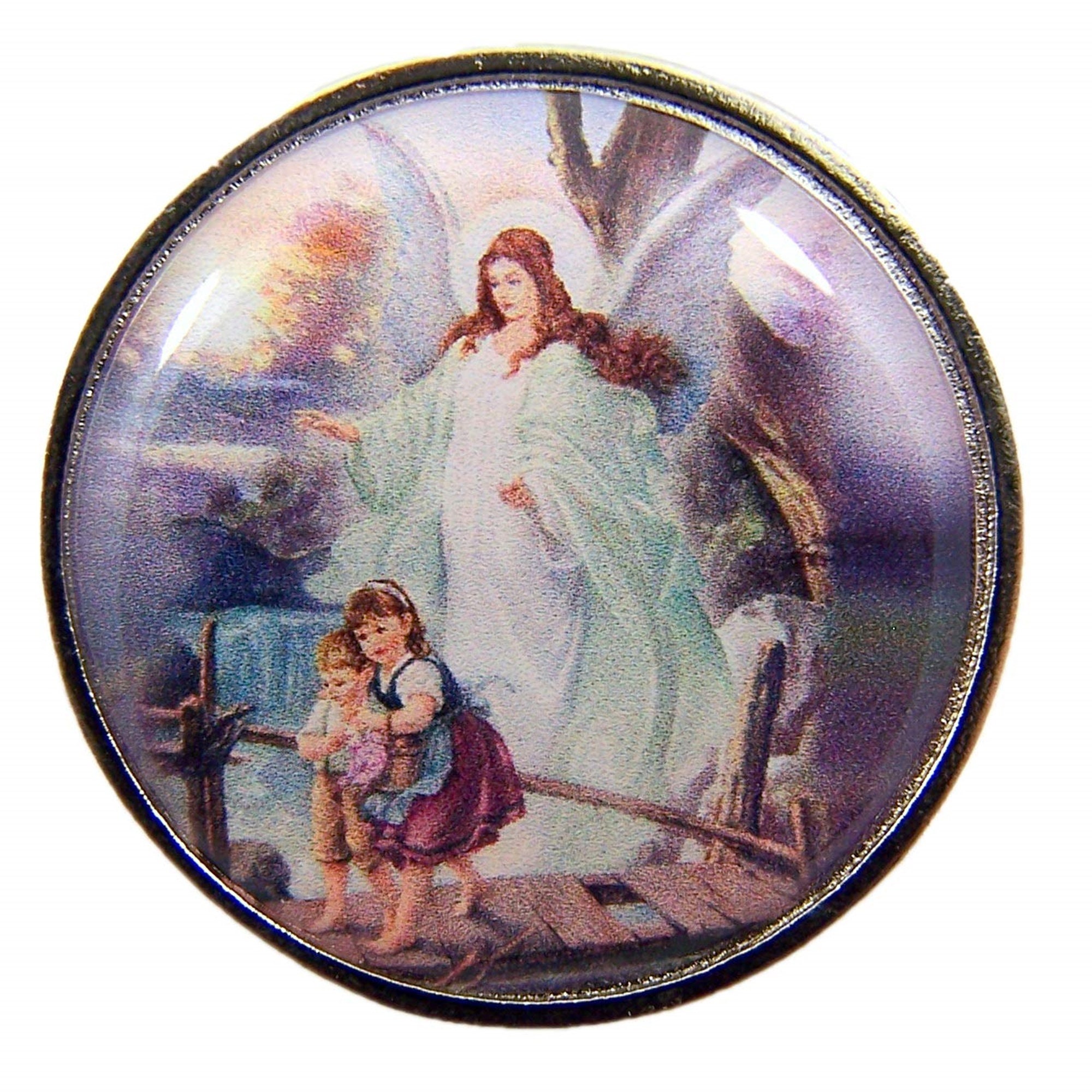 Guardian Angel Pocket Token With Prayer Catholic Gift Protection Medal ...