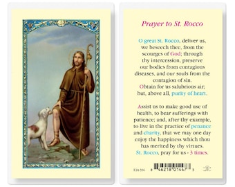 Saint St Roch rocco, Patron Saint of Pandemics and Knee Problems ...