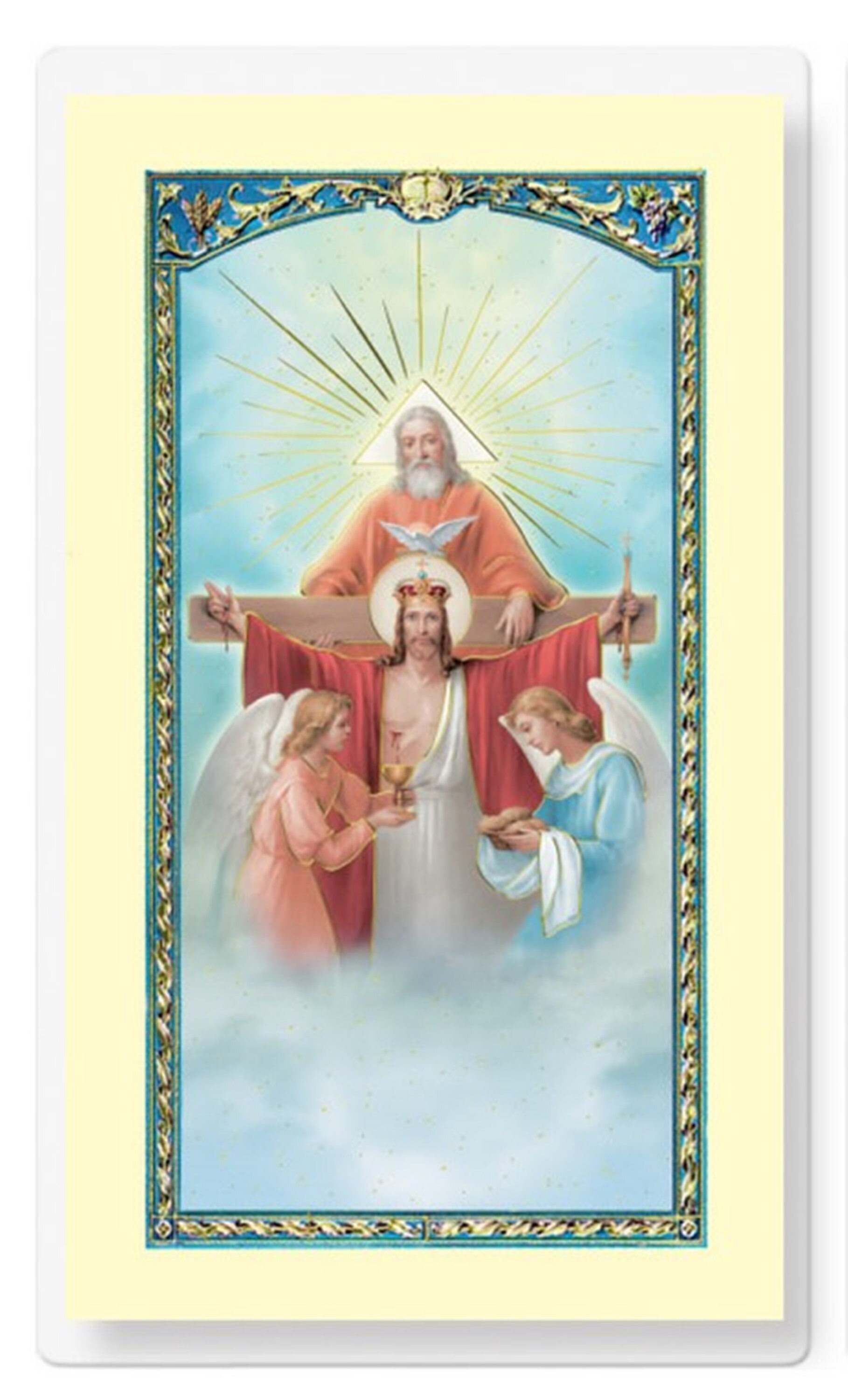 Nicene Creed Holy Card Laminated Catholic Prayer Card Creed of ...