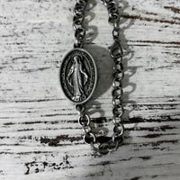 Virgin Mary Bracelet Blessed Mother Bracelet Religious Bracelet ...
