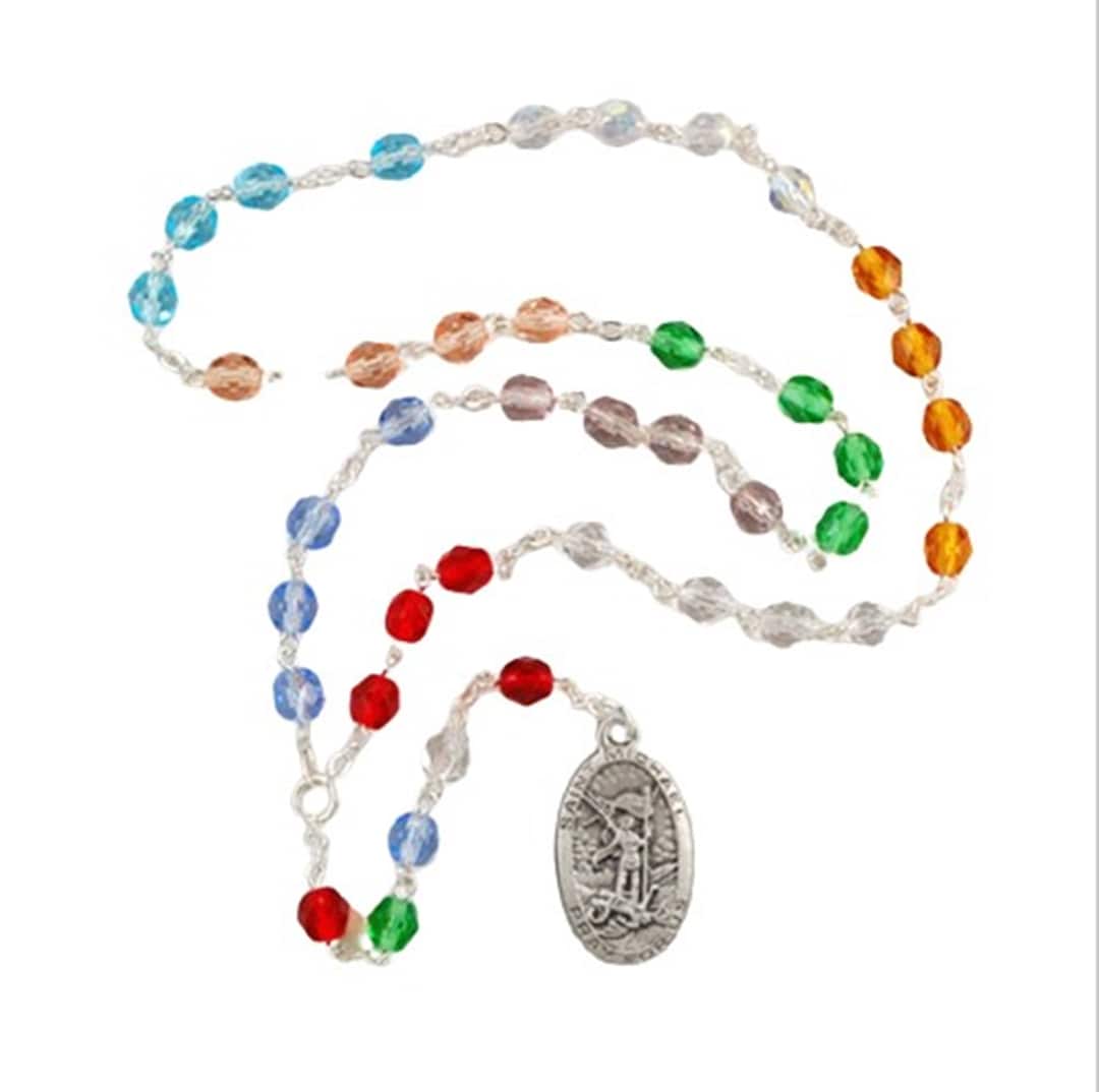 St Michael the Archangel Chaplet Catholic Rosary Prayer Beads Rosary of ...
